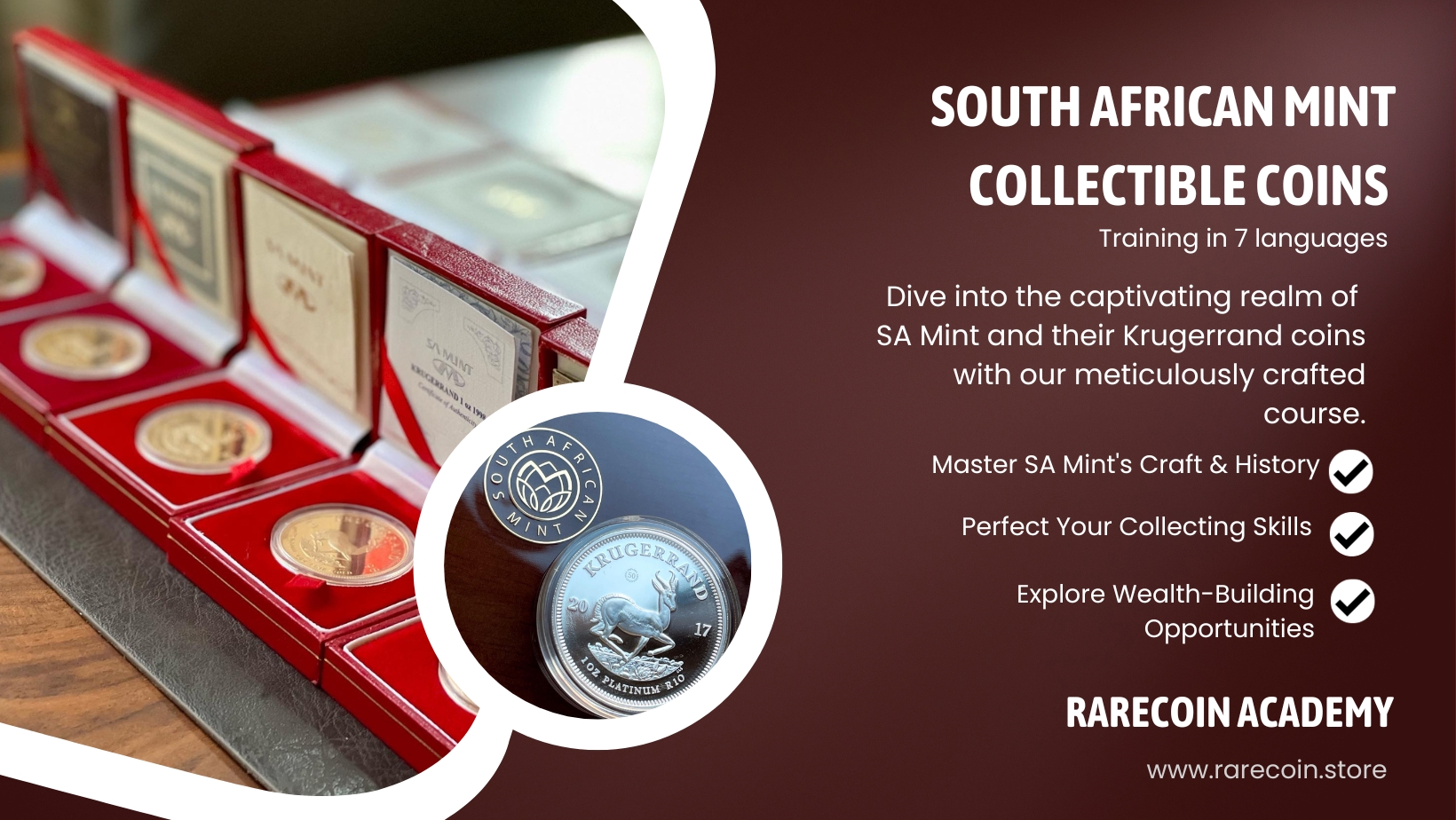 Discover the rich history of SA Mint collectible coins
