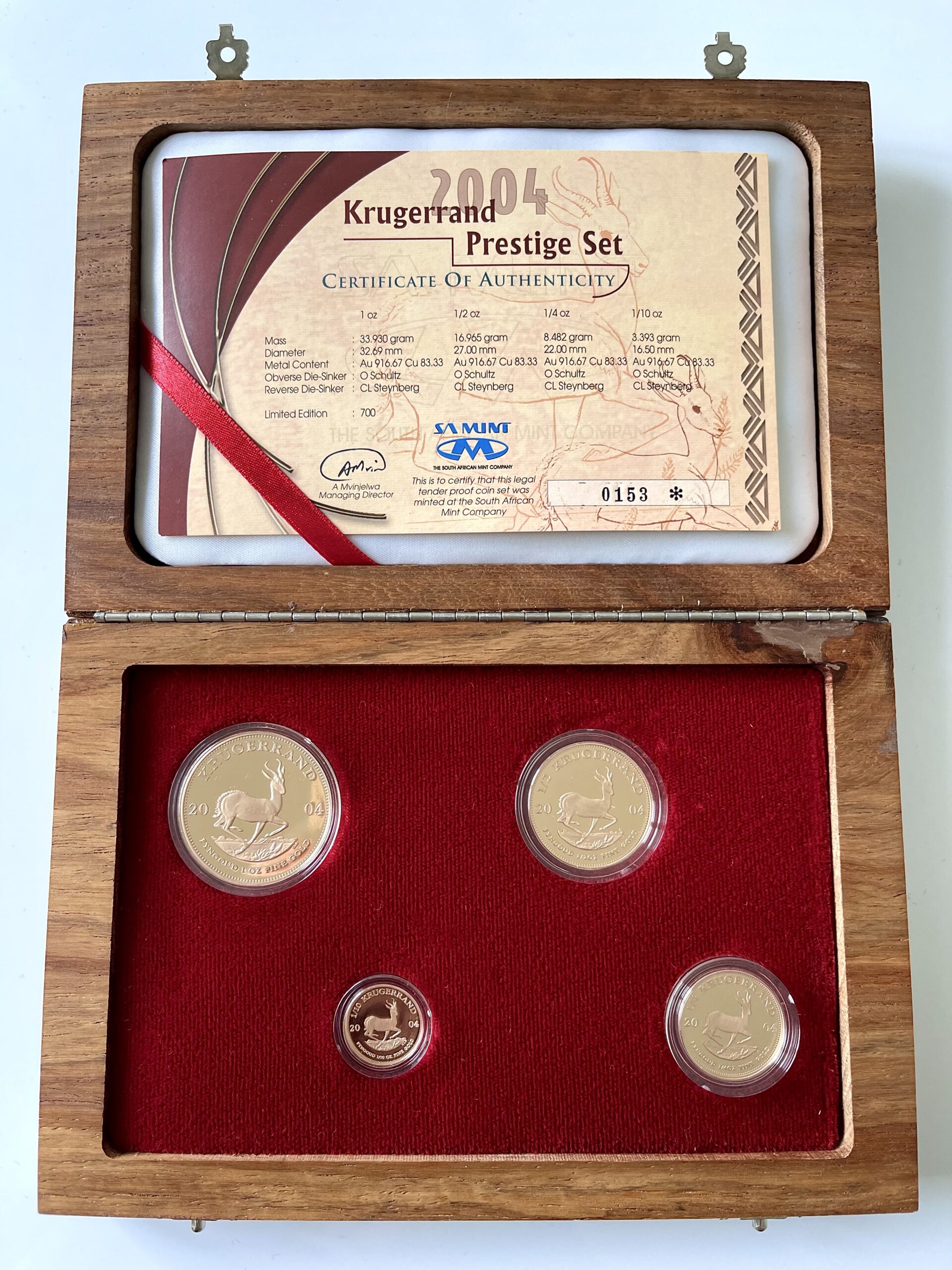 Krugerrand - 2004 - Prestige Set