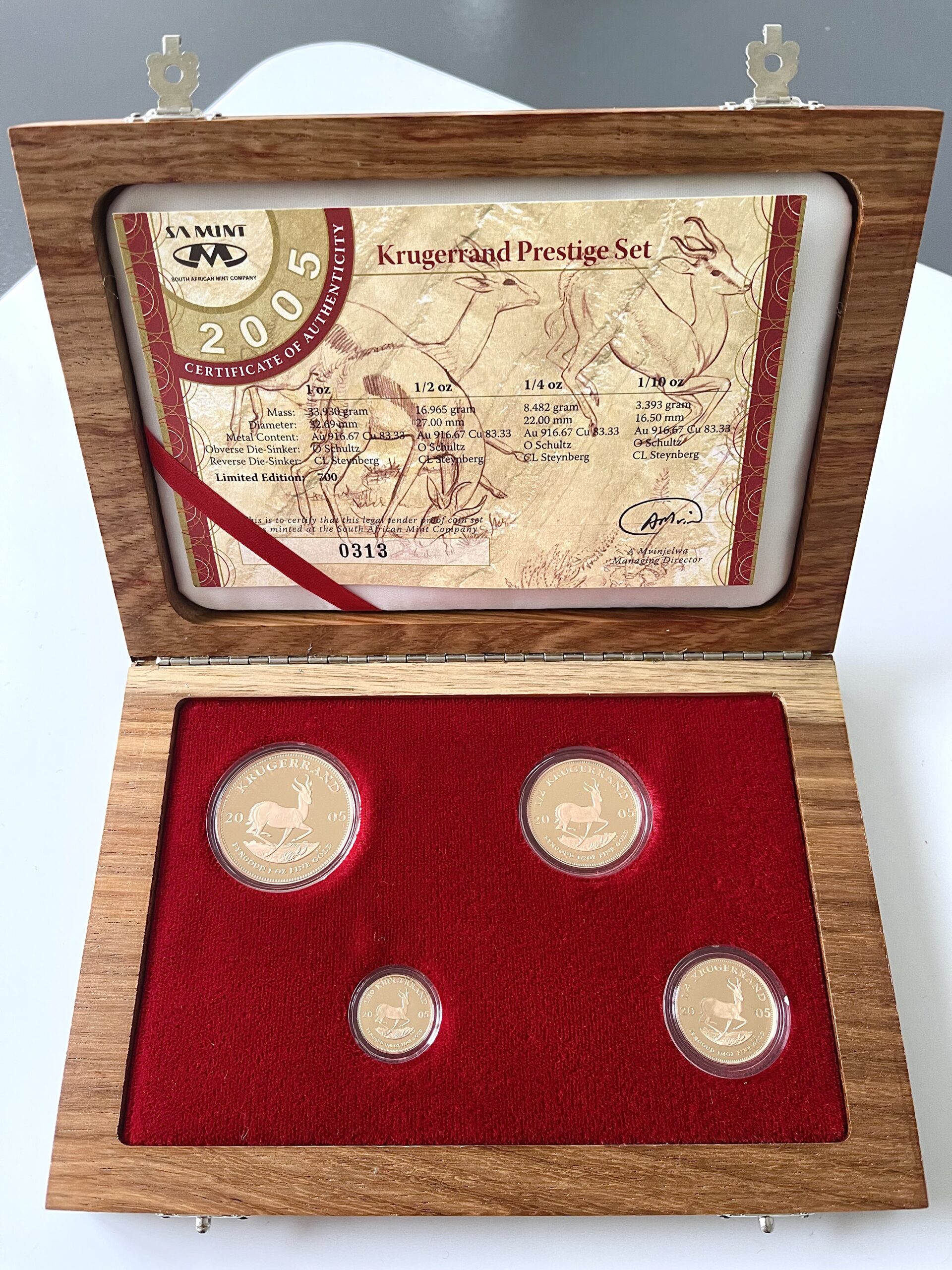 Krugerrand - 2005 - Prestige Set