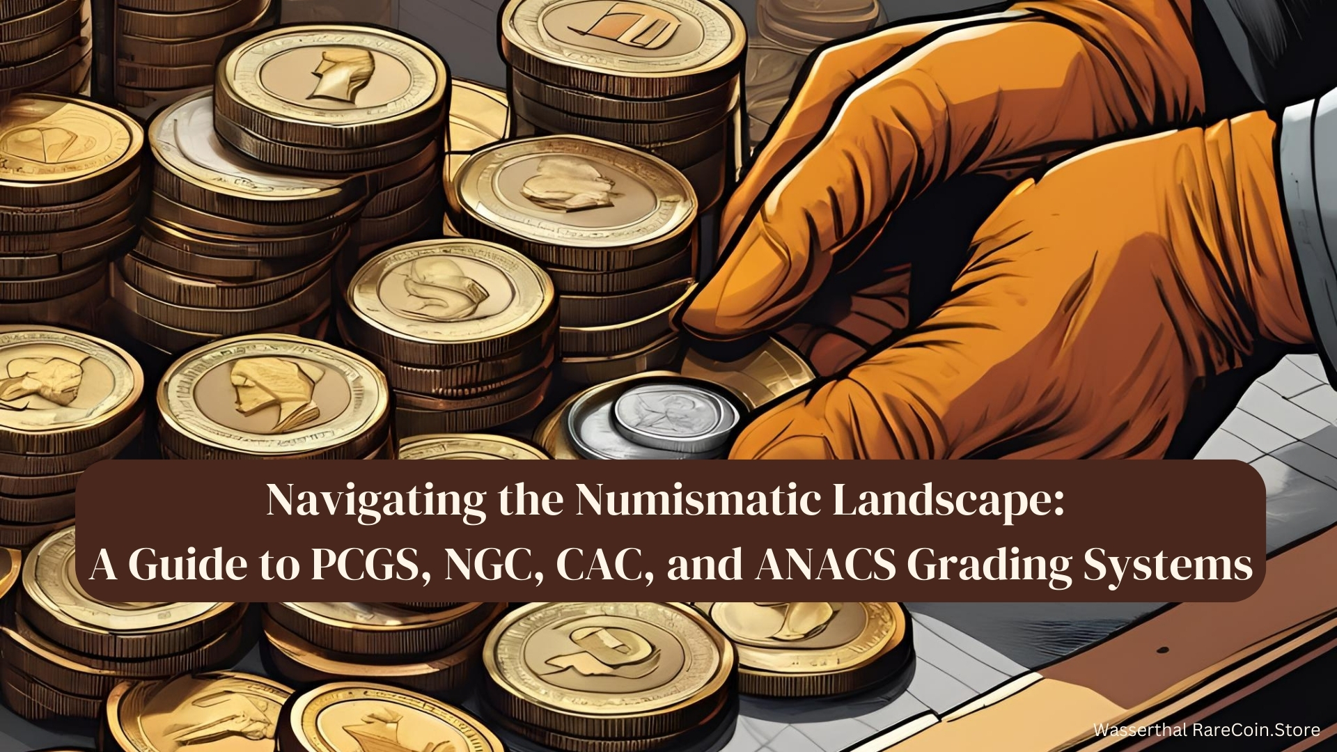 Sistemas de clasificación de PCGS, NGC, CAC y ANACS explicados - RareCoin