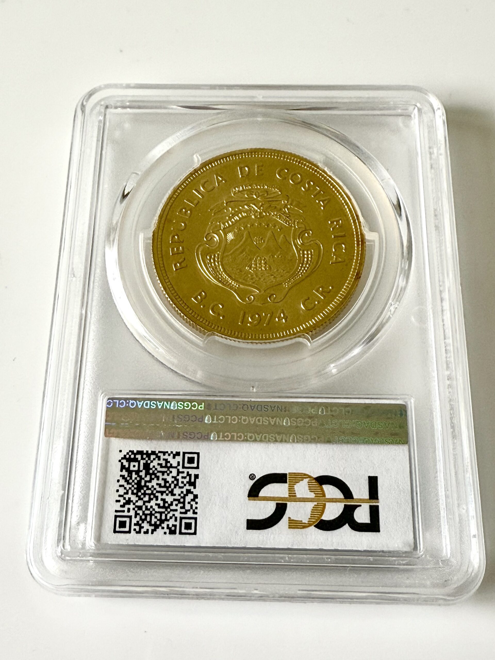 Costa Rica – 1974 – 1500 colones