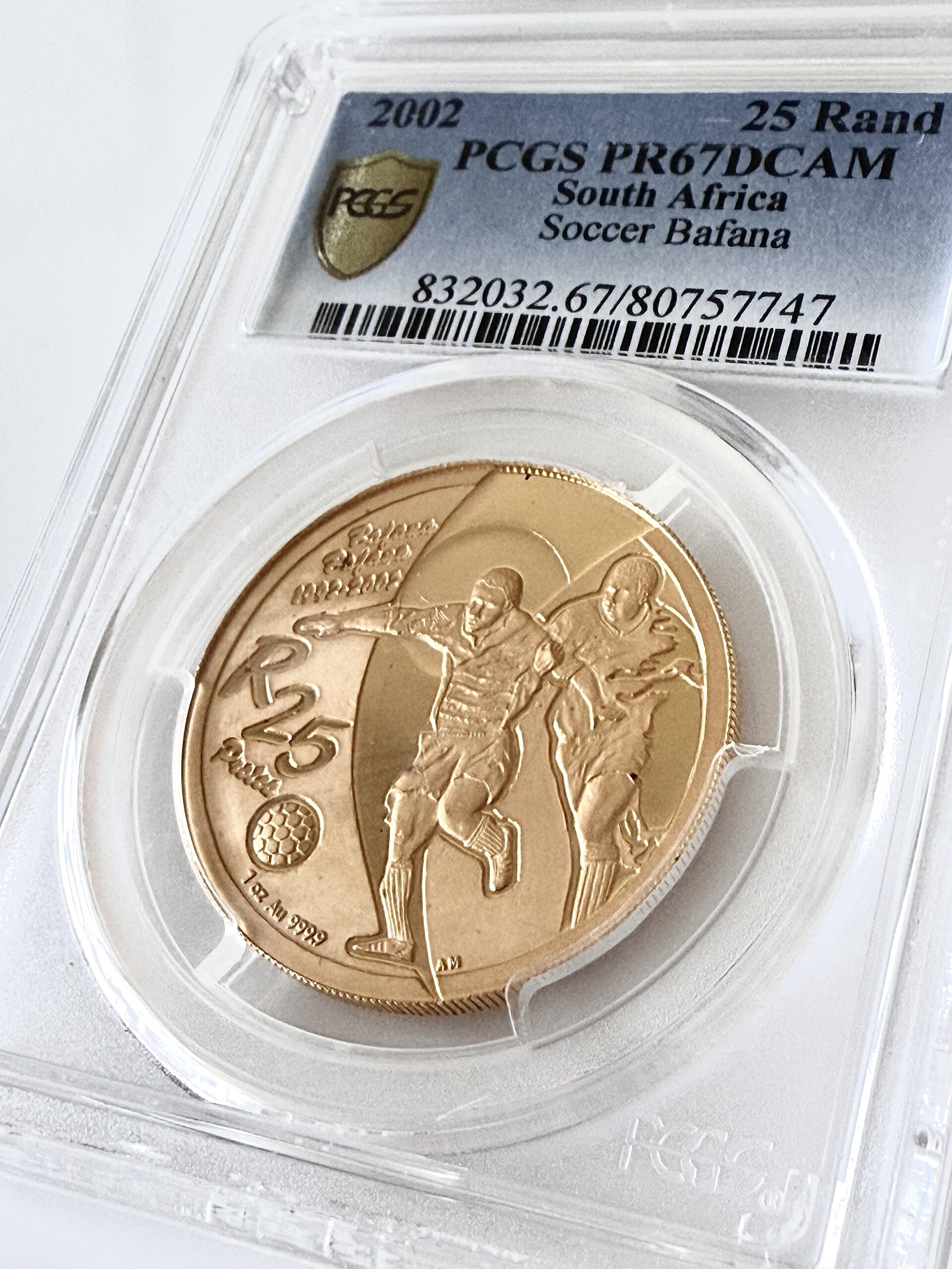 South Africa - 2002 - 25 Rand - Soccer Bafana