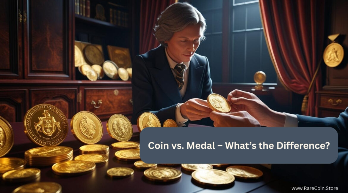 Coin or medal? The most important differences simply explained