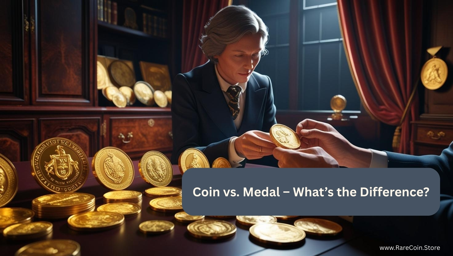Coin or medal? The most important differences simply explained