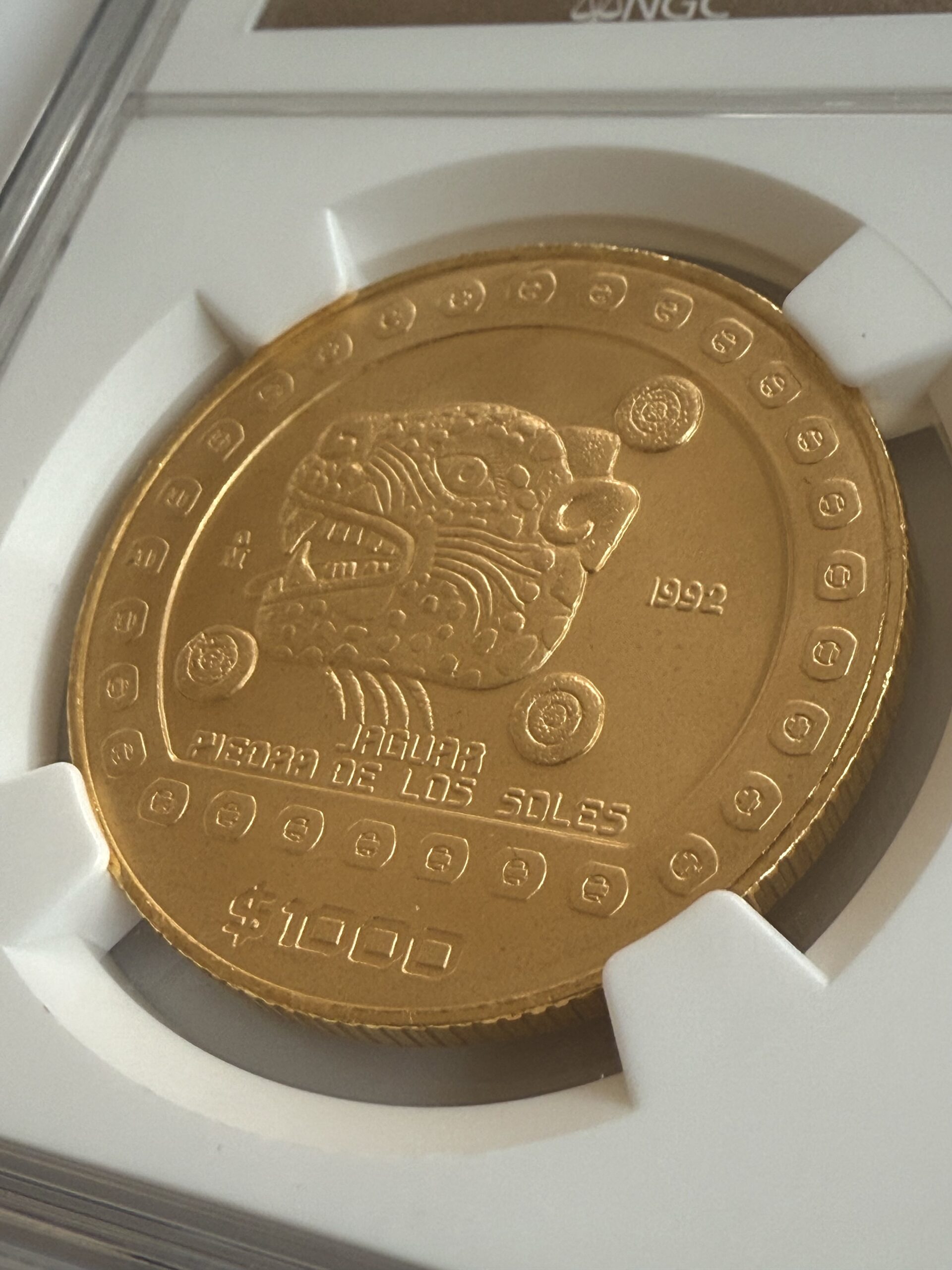 Mexico - 1992 - Jaguar - Native Culture - Pre-Columbian Aztec