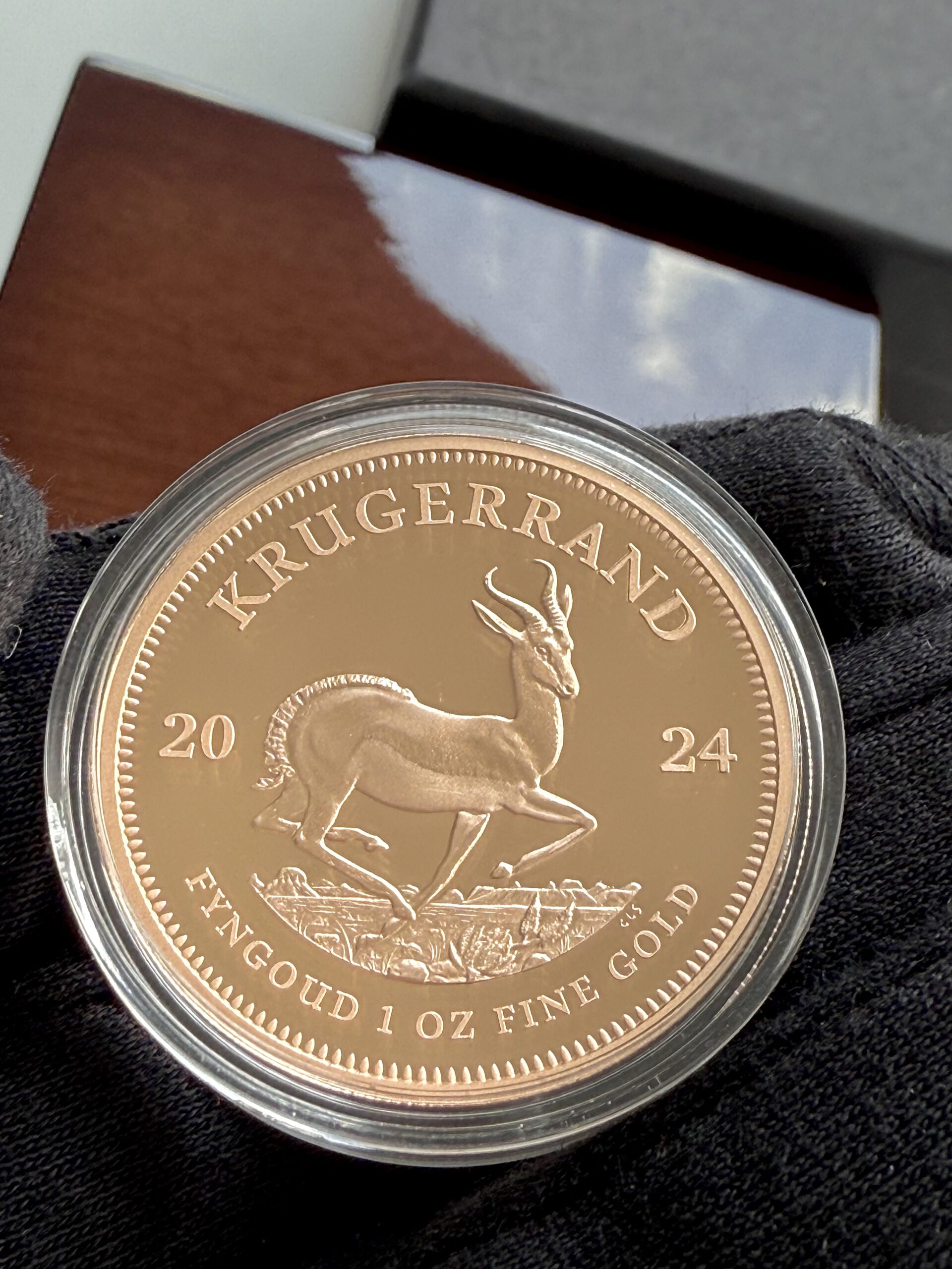 Krugerrand 2024 Proof – 1 oz Gold, Mintage 1,000