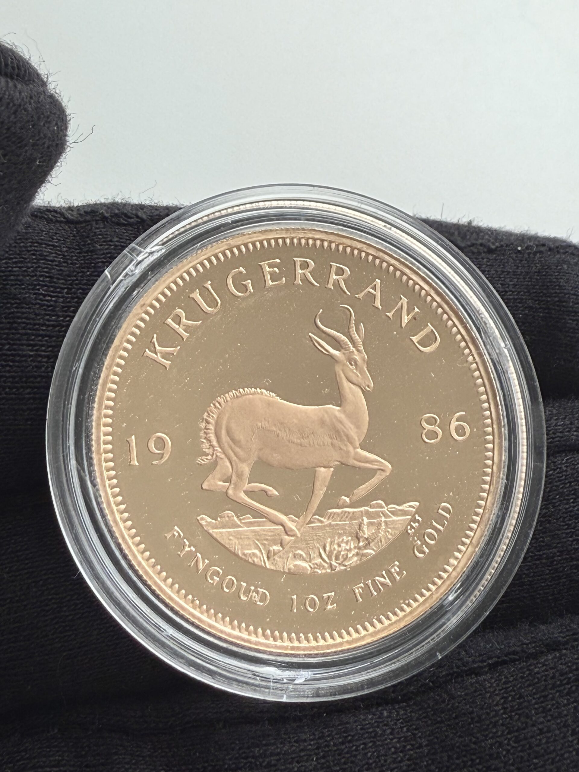Krugerrand 1986 Proof – 1 oz Gold | RareCoin