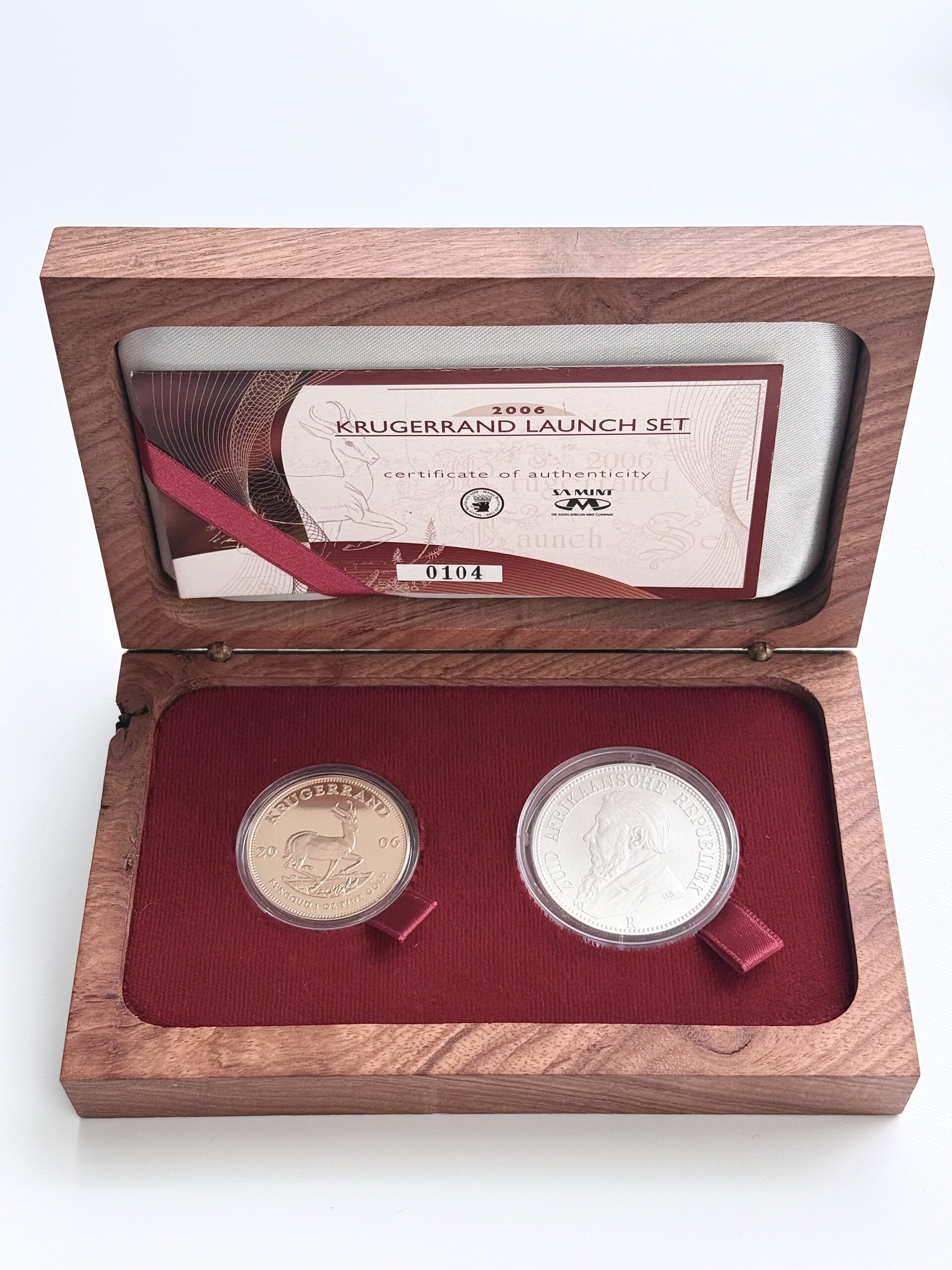 Krugerrand Launch Set 2006 – No. 104 | RareCoin