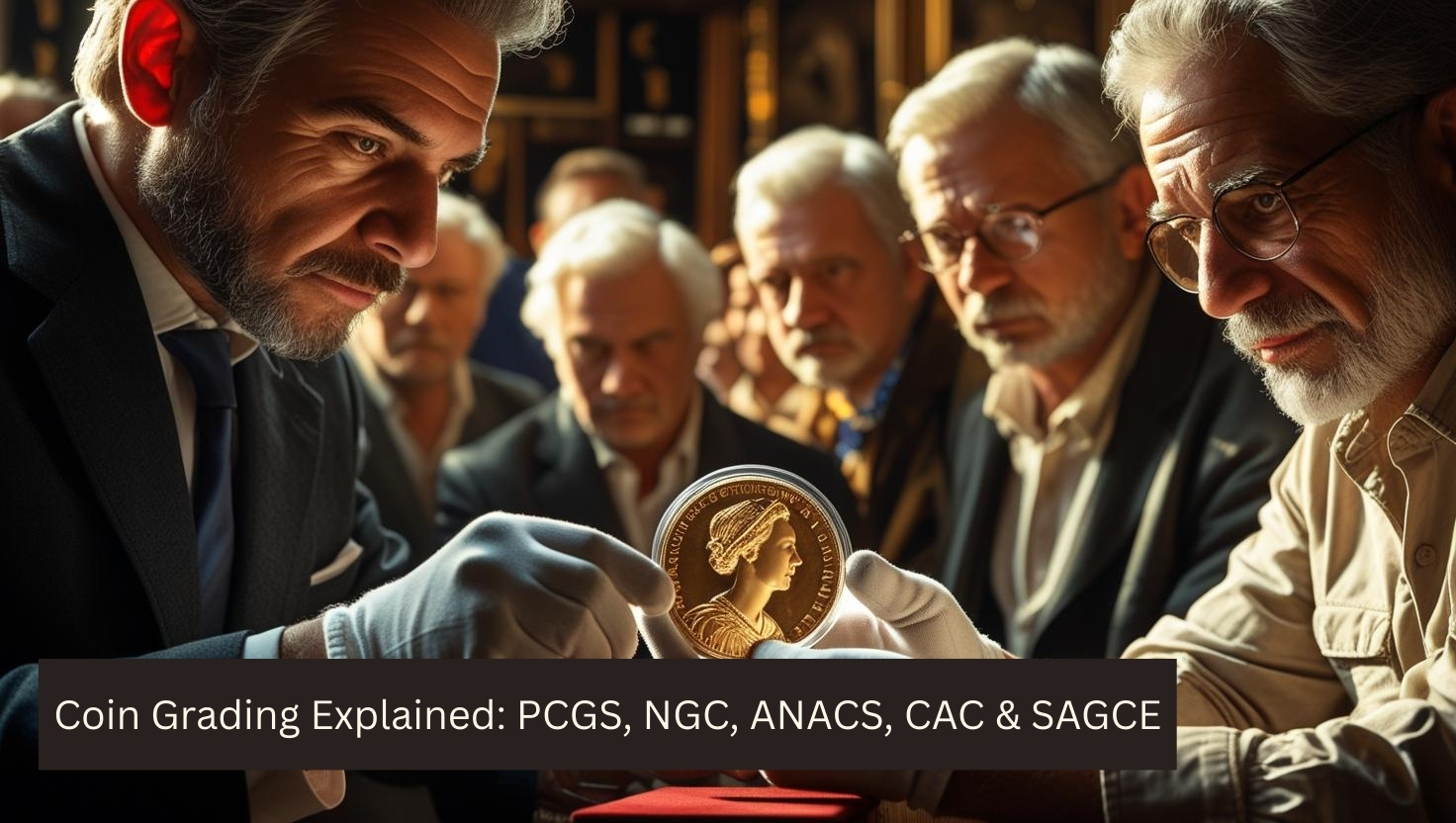 Coin Grading – PCGS, NGC, ANACS, CAC and SAGCE at a glance