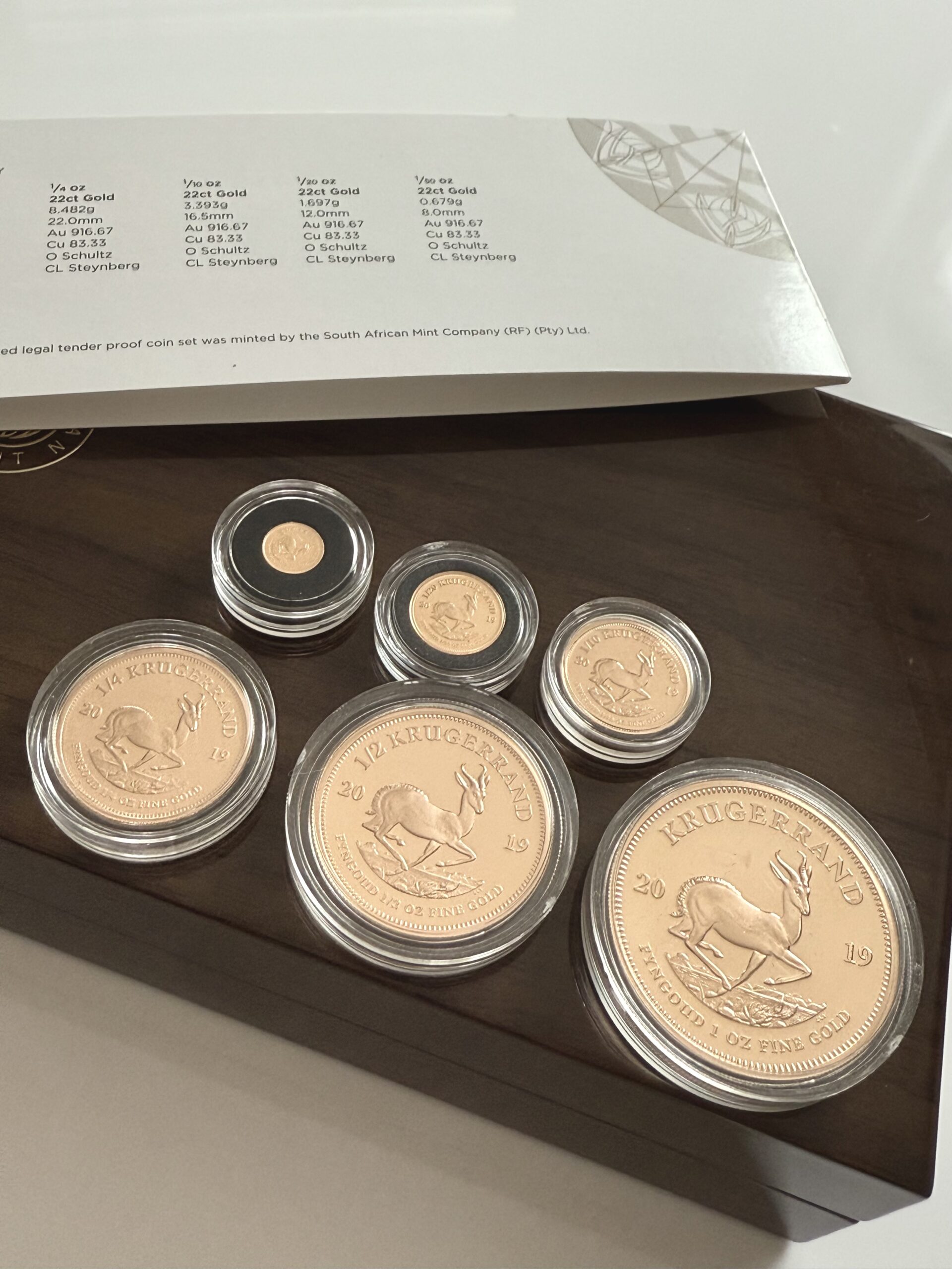 2019 Krügerrand Prestige Proof Set – Remembrance Day
