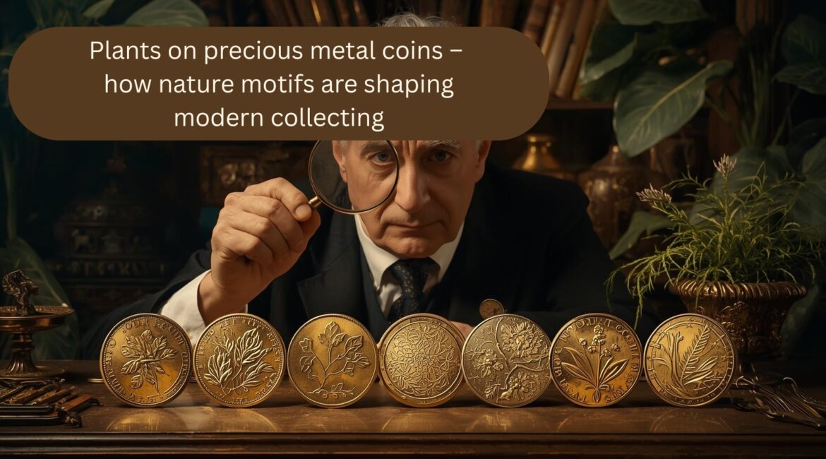 Plant motifs on precious metal coins - Collect Maple Leaf Protea ...